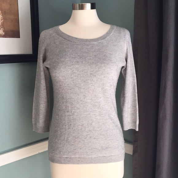 Banana Republic | Sweaters | Br Delicate Beaded Sweater | Poshmark